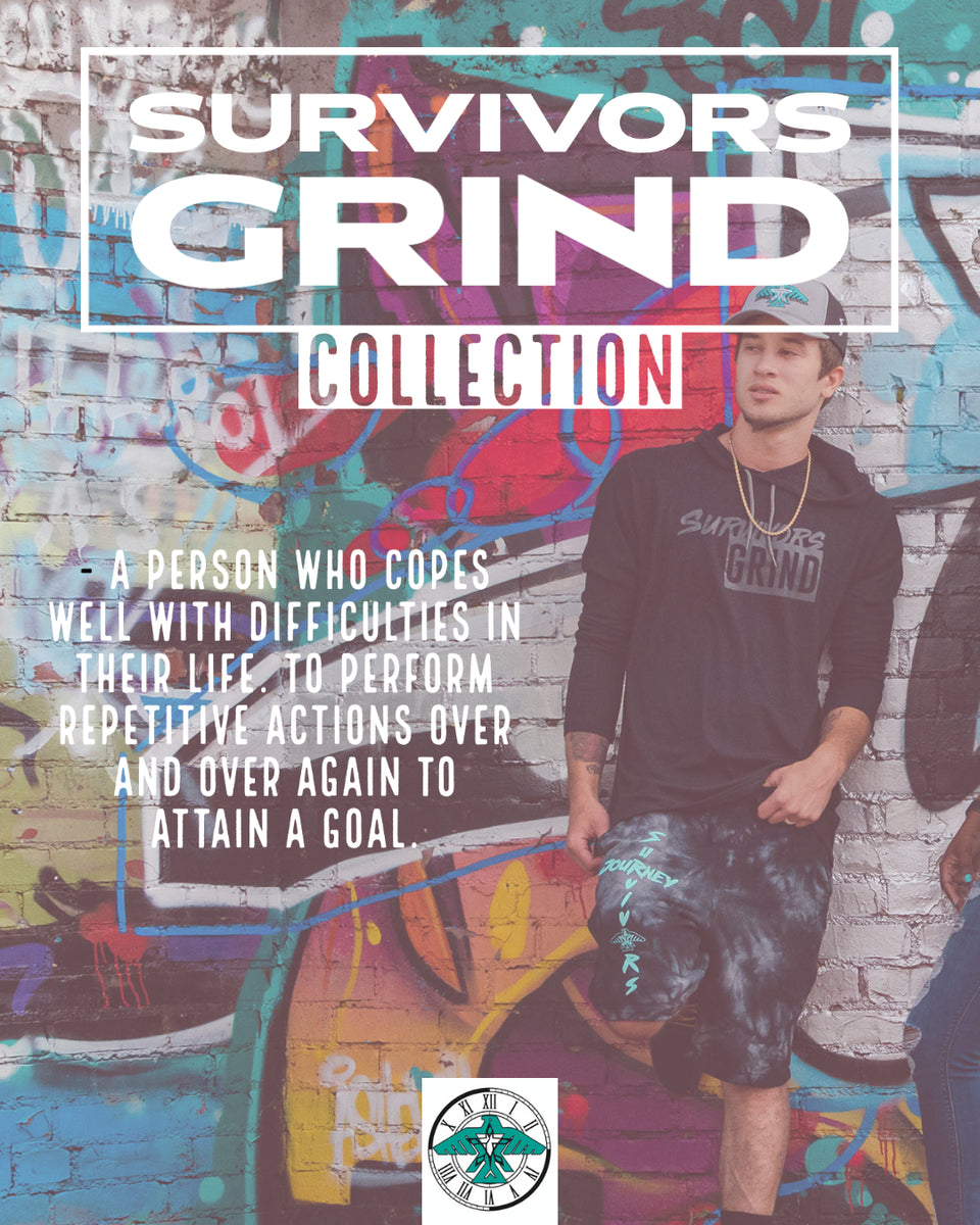 Definition of Survivors Grind Faustine McDonald Survivors Grind